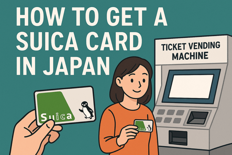 How to Get a Suica Card in Japan 2025: Guide for Tourists and Residents